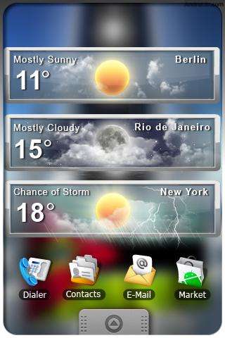 EarthAndroidThe Weather channel Vs Go Weather - EarthAndroid