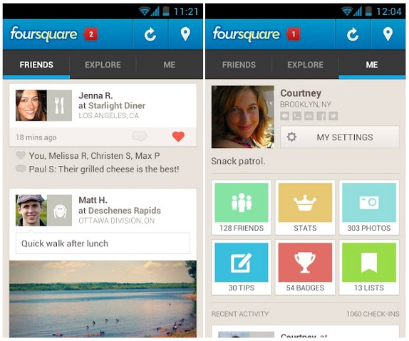 EarthAndroidFour square Redesigned for Android - EarthAndroid